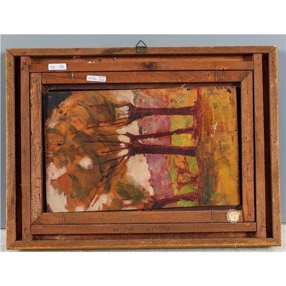 Carlo Follini | Figure nel verde | MutualArt