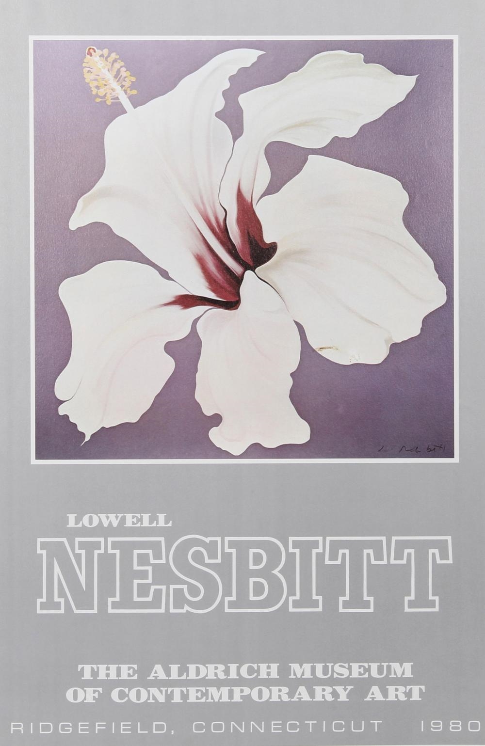 Lowell Nesbitt | ALDRICH MUSEUM EXHIBITION (1980) | MutualArt