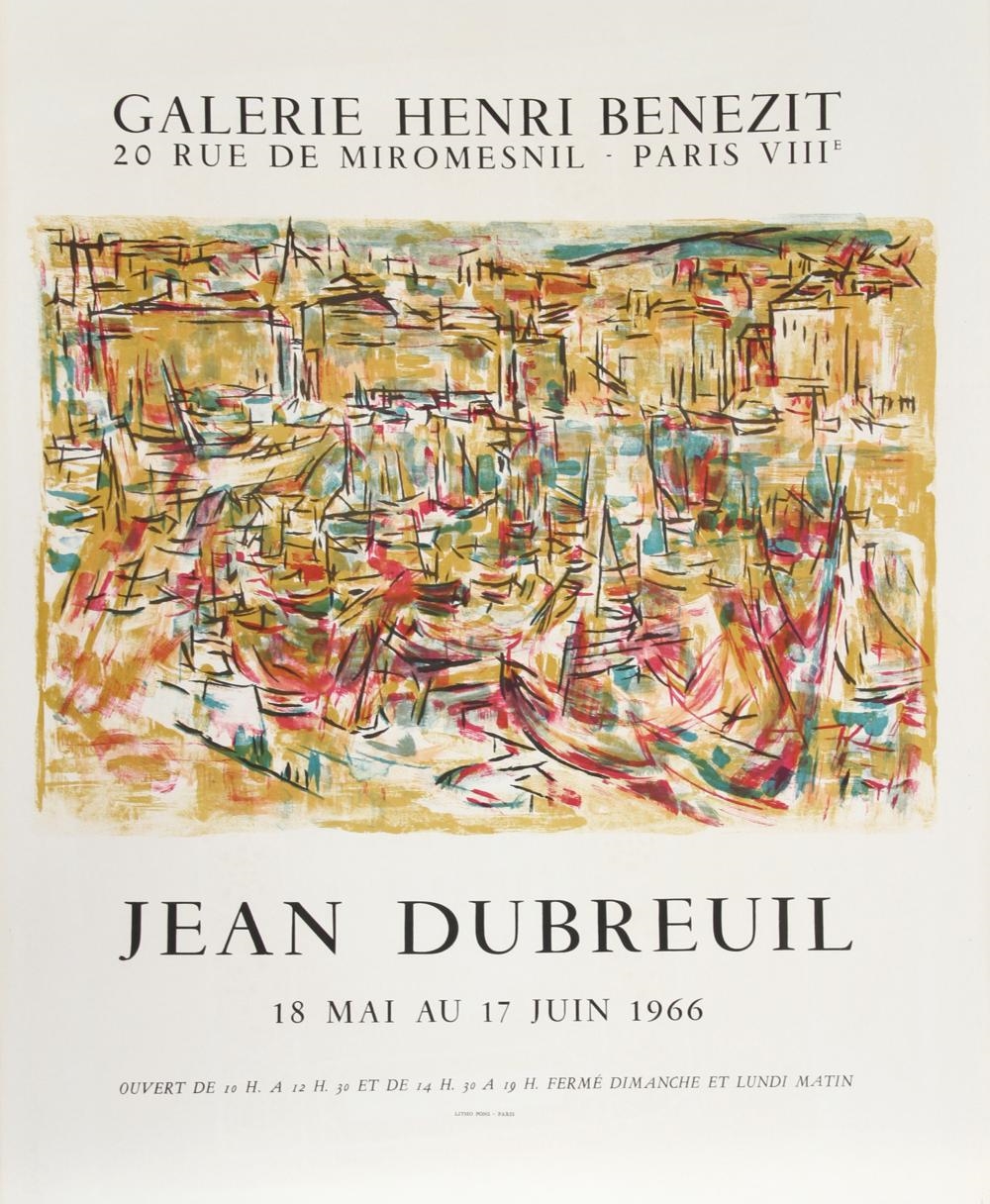 Jean Dubreuil | EXHIBITION GALERIE HENRI BENZIT (1966) | MutualArt