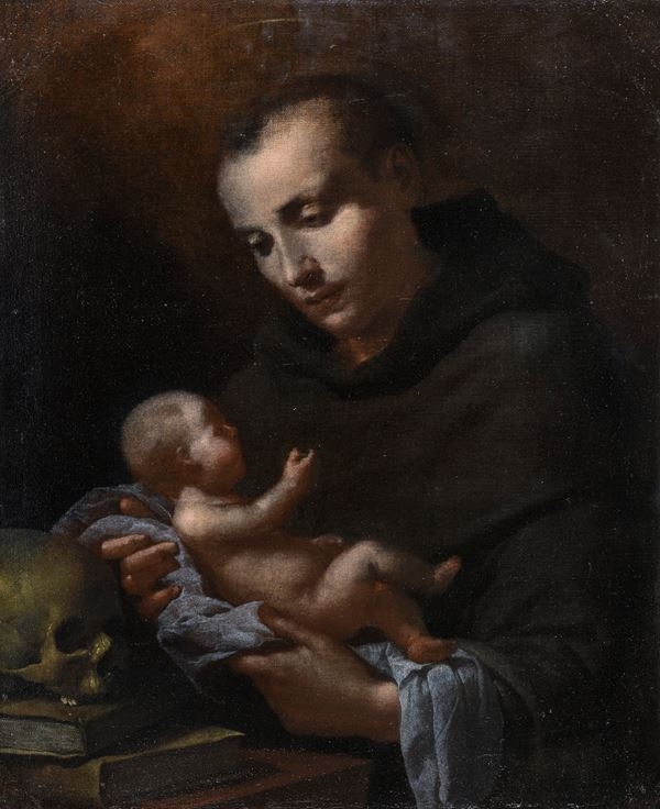 Giovanni Martinelli | DIPINTO SANT'ANTONIO ATTRIBUITO A GIOVANNI ...