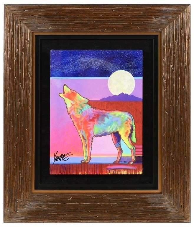 Tim Yanke | TIM YANKE FOUR WINDS – LONE WOLF DYE SUBLIMATION | MutualArt