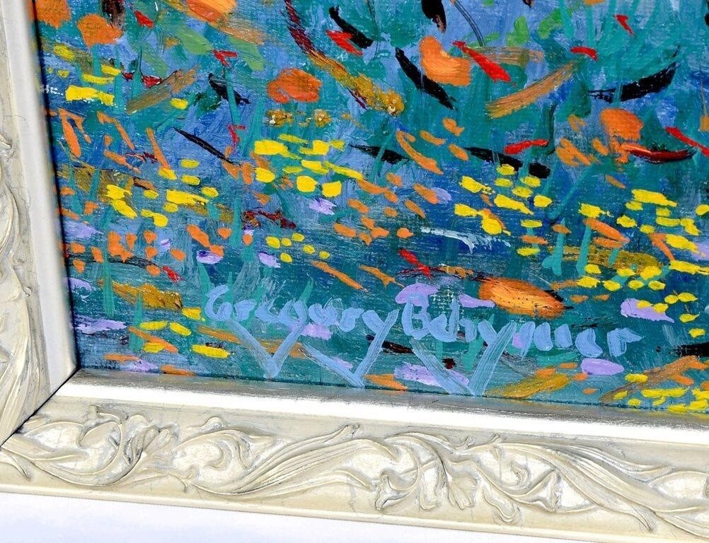 Gregory Lee Behymer | GREG BEHYMER TALL PALMS PAINTING | MutualArt