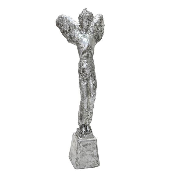 Attila Tivadar | Reproduction of the Angel Victory in Silver Finish ...