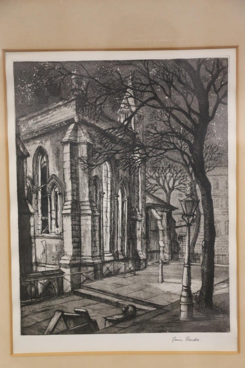 Marion Rhodes | The Temple Church before Restoration | MutualArt