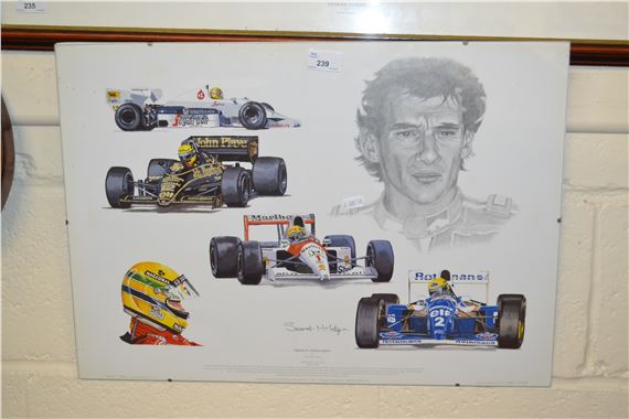 Stuart McIntyre | Stuart McIntrye A Tribute to Ayton Senna | MutualArt
