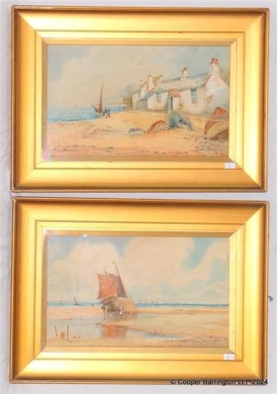 Walter Witham | Walter Witham Costal Landscape.Watercolors | MutualArt