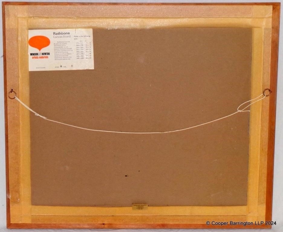 E. G. Burrows | E.G.Burrows Oil Painting R09 HMS Ark Royal (1950 ...