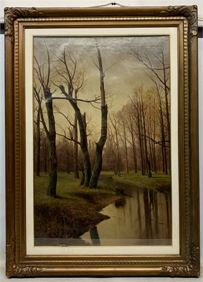 Francesco Capuano | Bosque con arroyo | MutualArt