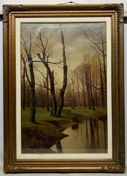 Francesco Capuano | Bosque con arroyo | MutualArt