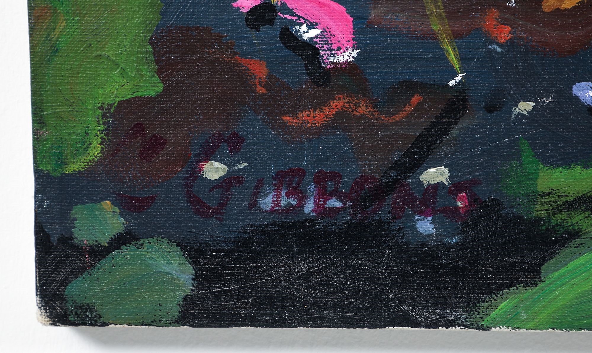 Bud Gibbons | Bud Gibbons Flowering Lily Pads (1990) | MutualArt