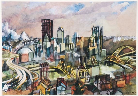 Henry Koerner | Butcher (1984) | MutualArt