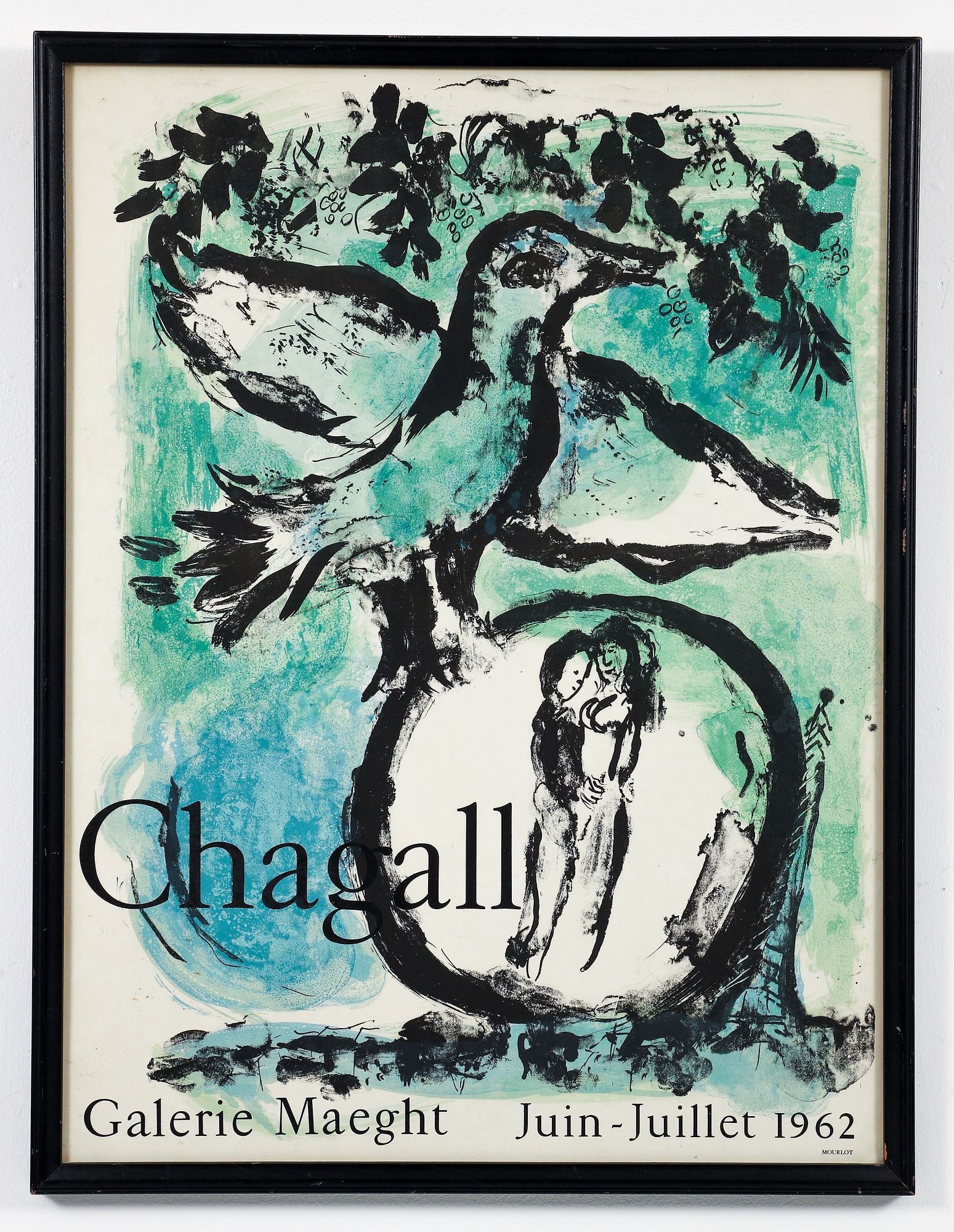 Marc Chagall | The Green Bird (1962) | MutualArt