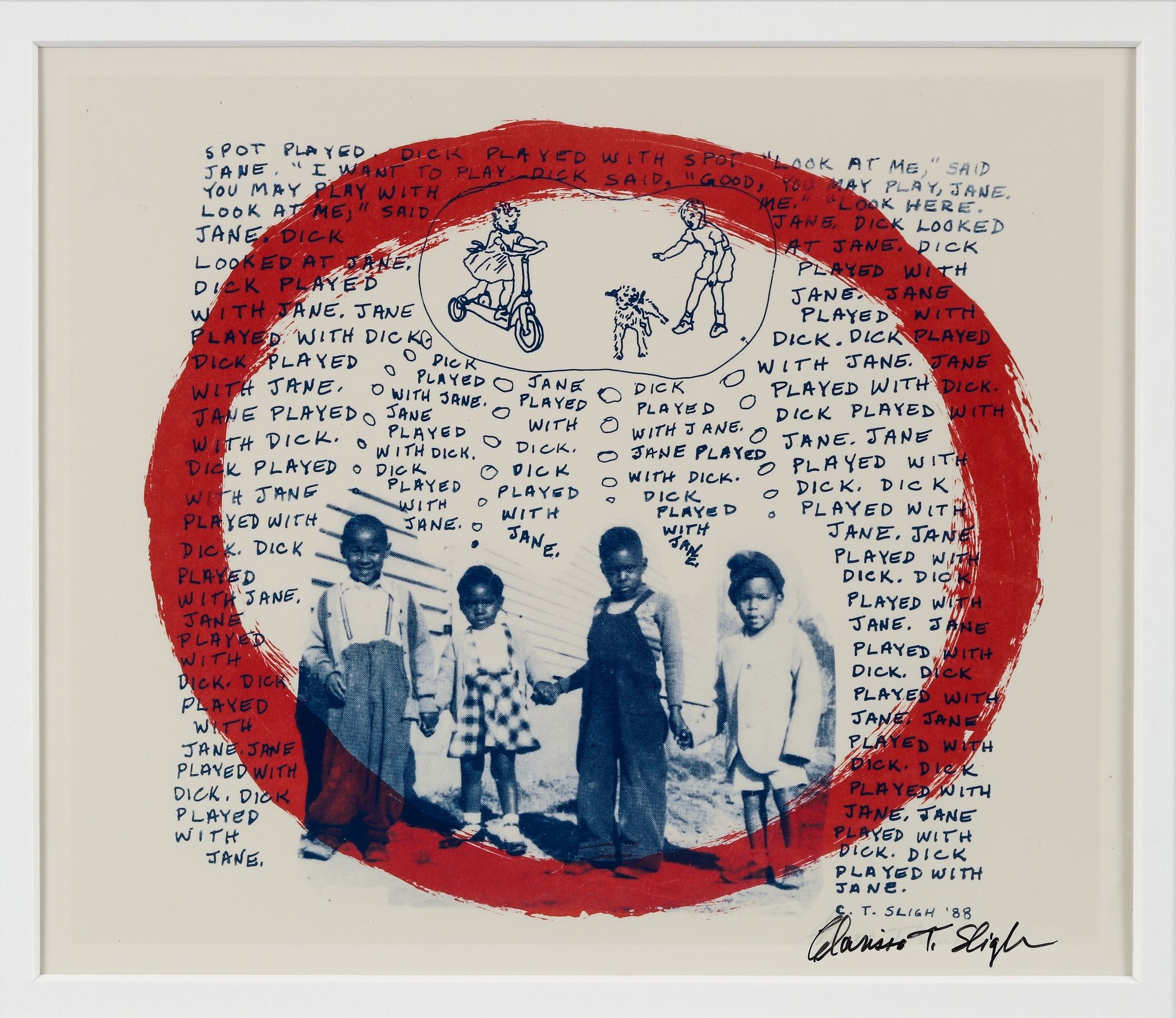 Clarissa Sligh | Reading Dick and Jane With Me (1988 - 2000) | MutualArt