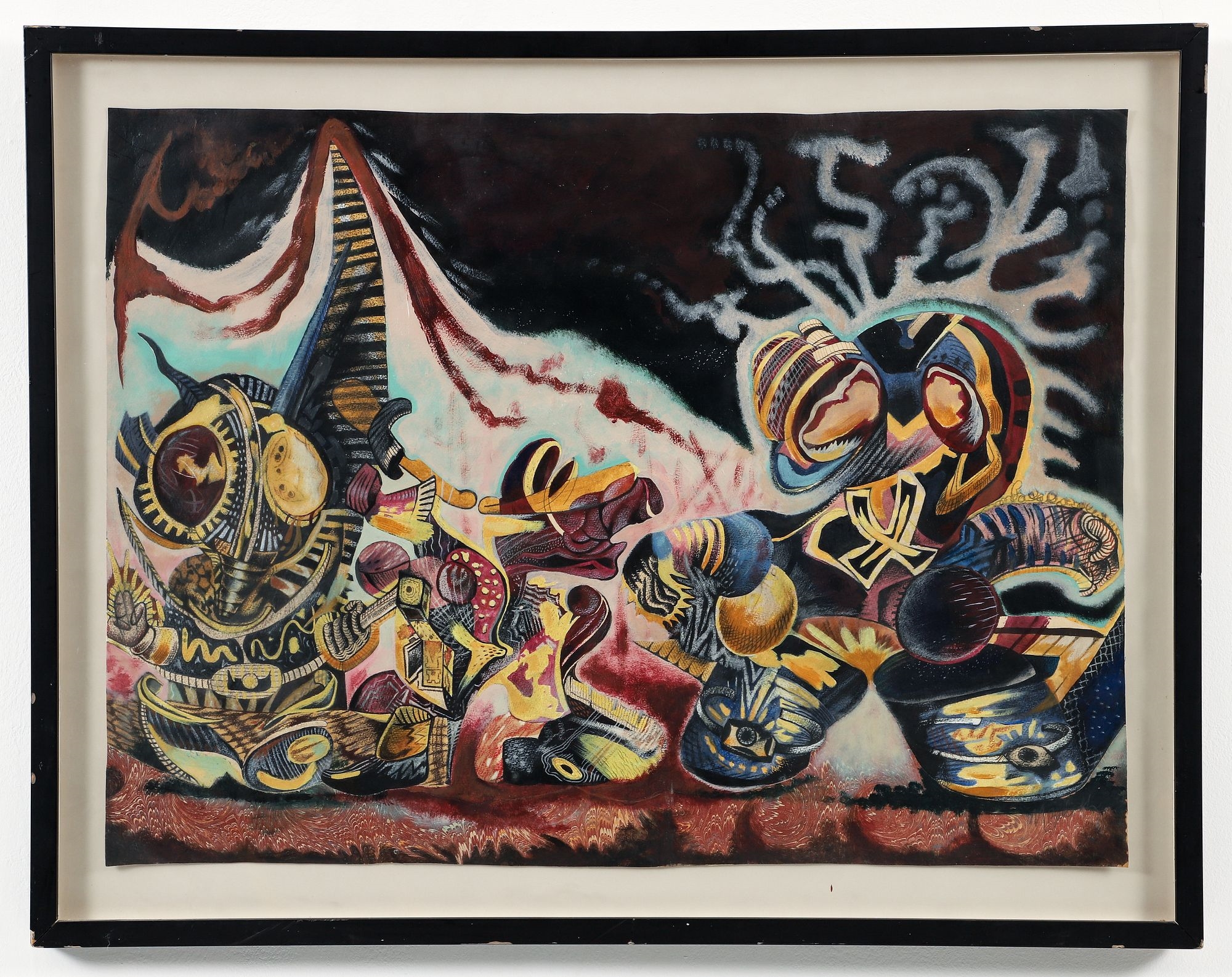 Nick Bubash | Untitled Surrealist Painting (Circa 2000) | MutualArt