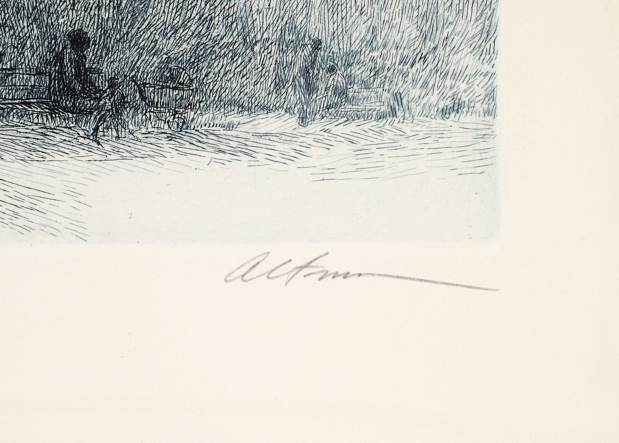 Harold Altman | Three Trees II (1975) | MutualArt