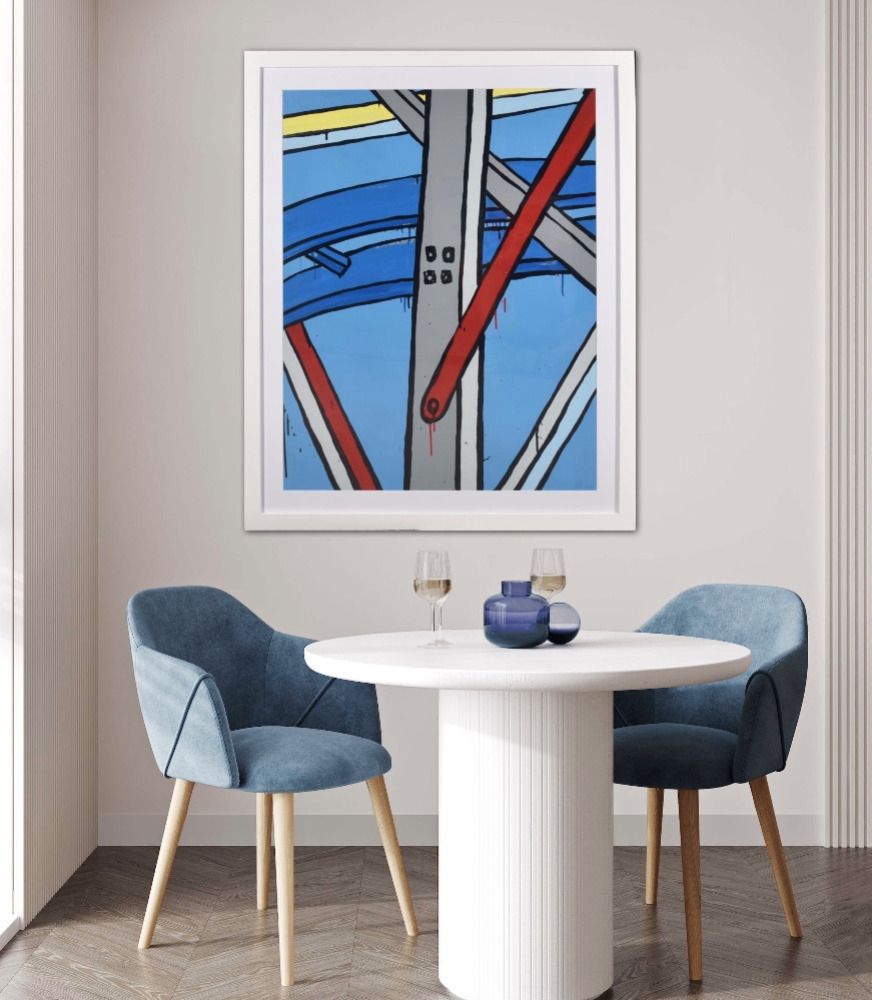 Jasper Knight | gloss acrylic and gesso (2017) | MutualArt