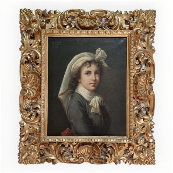 Élisabeth Vigée Le Brun | 5 x 50 cm Beautiful 19th century Italian ...