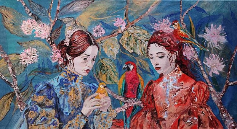 Mariola Świgulska | Chatters and parrots (2024) | MutualArt