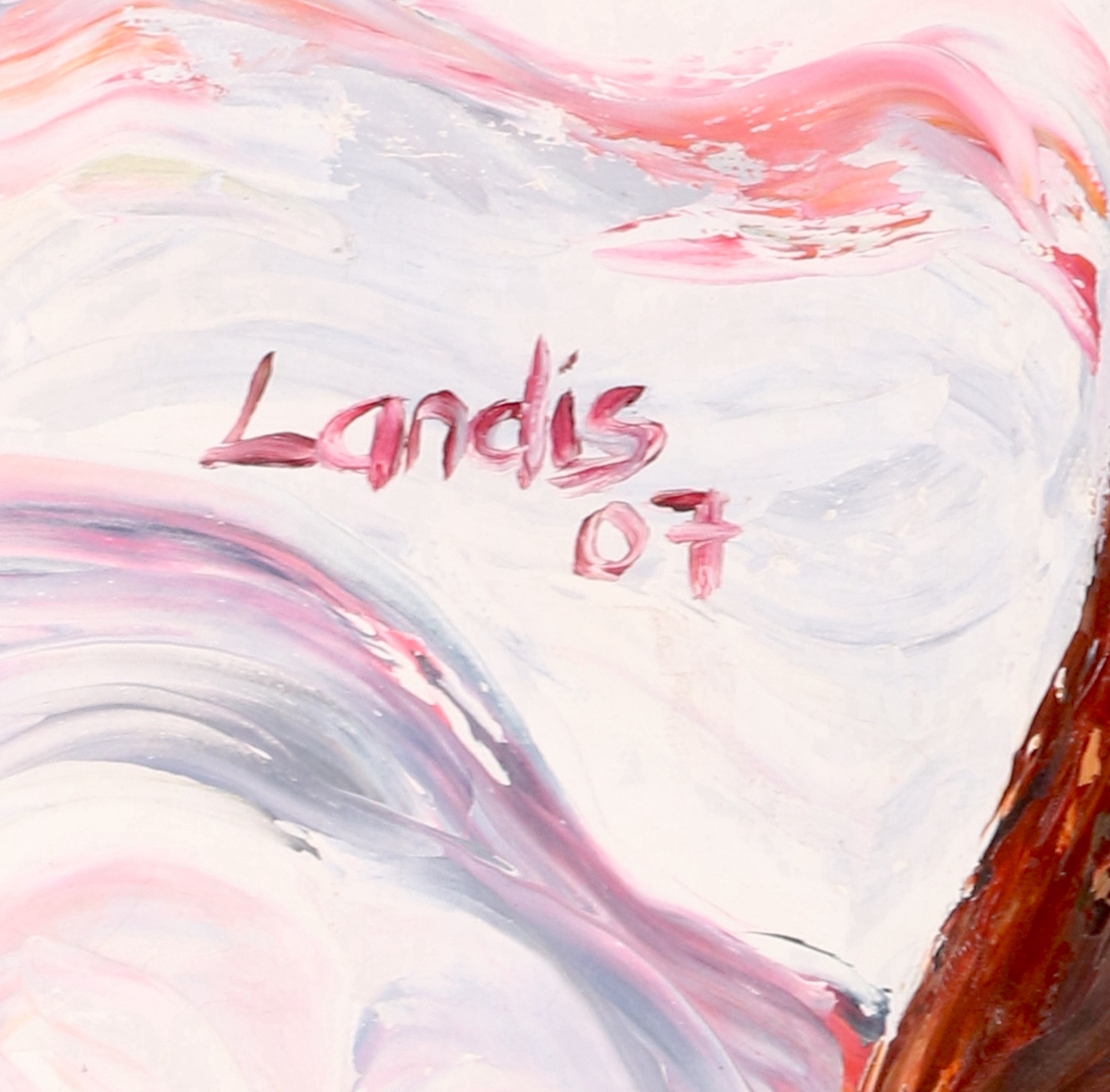 Landis | SEATED LADY WITH ROSES | MutualArt