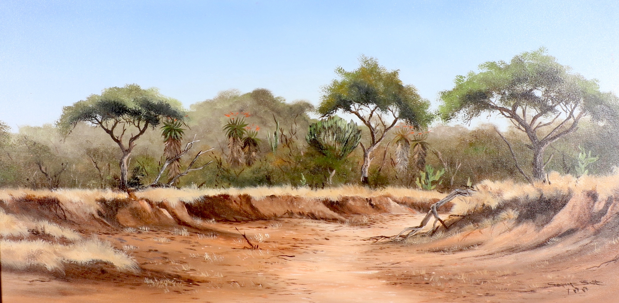 Gerhard Smit | BUSHVELD RIVERBED | MutualArt