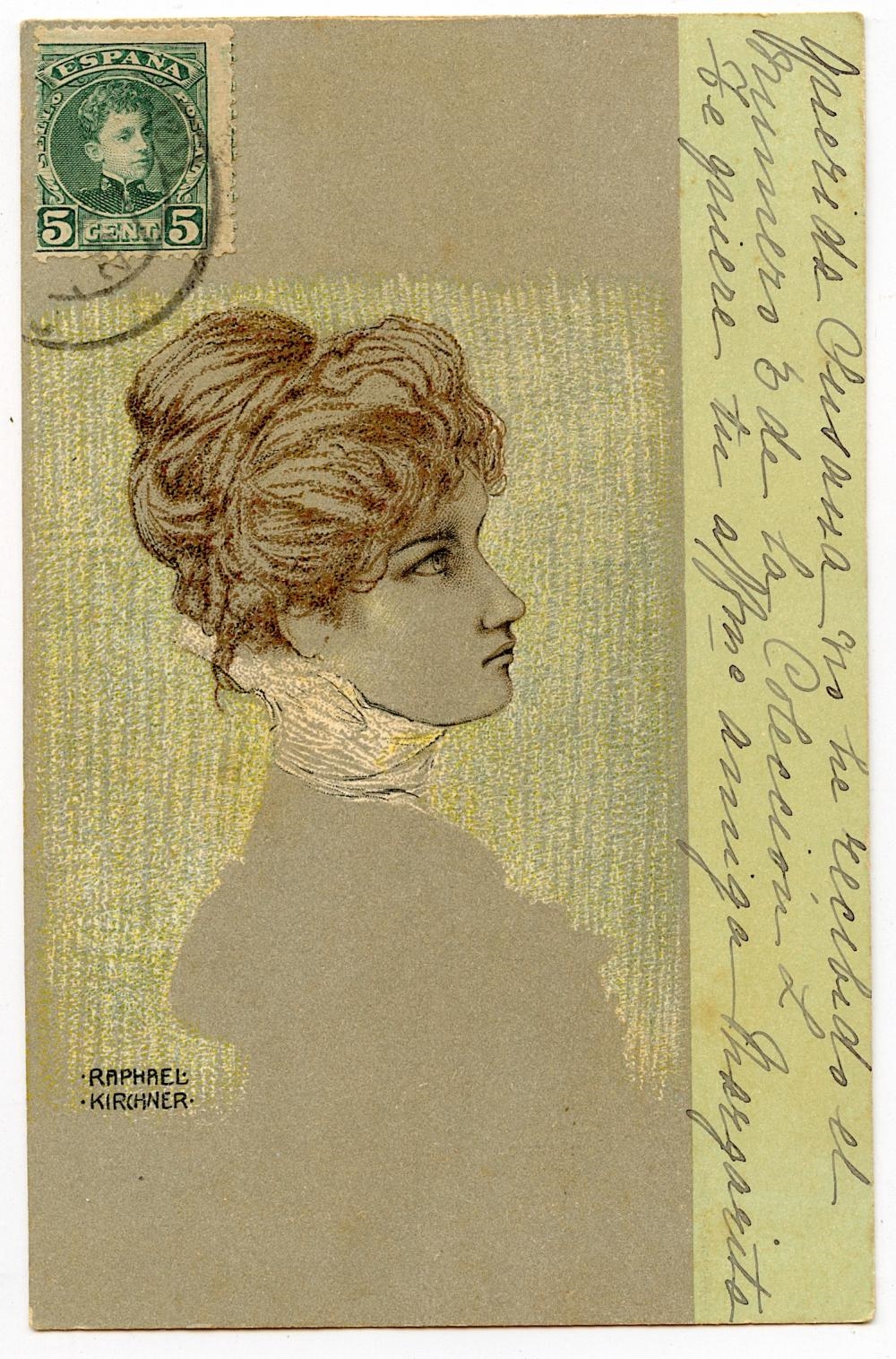 Raphael Kirchner | Antique Vintage Original Postcard RAPHAEL KIRCHNER ...
