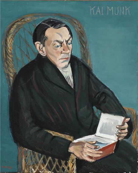 Harald Heiring | Portrait of Kai Munk, 1940 (1940) | MutualArt