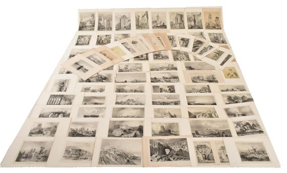 Victor Petit | LARGE COLLECTION OF 19TH CENTURY FRENCH ENGRAVINGS (19th ...