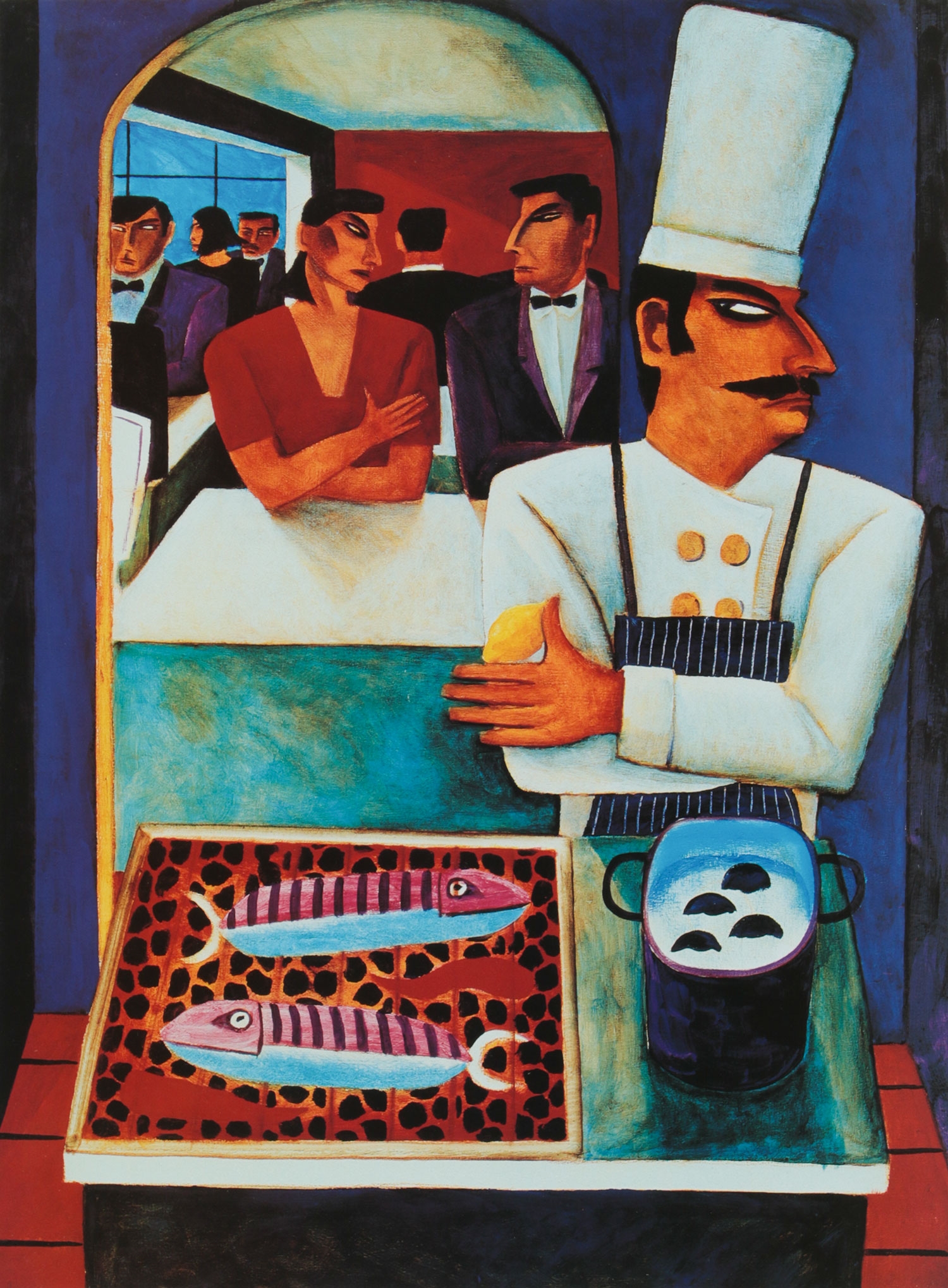 Graham Knuttel | CHEF IN THE KITCHEN | MutualArt