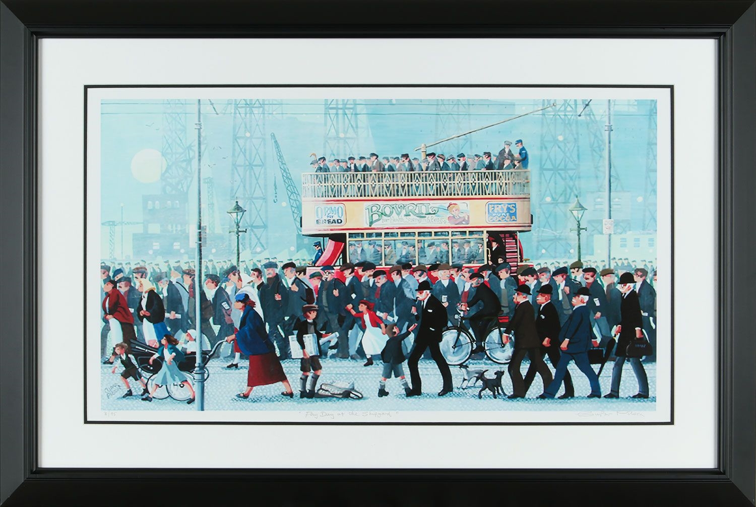 Cupar Pilson | PAY DAY AT THE SHIPYARD | MutualArt