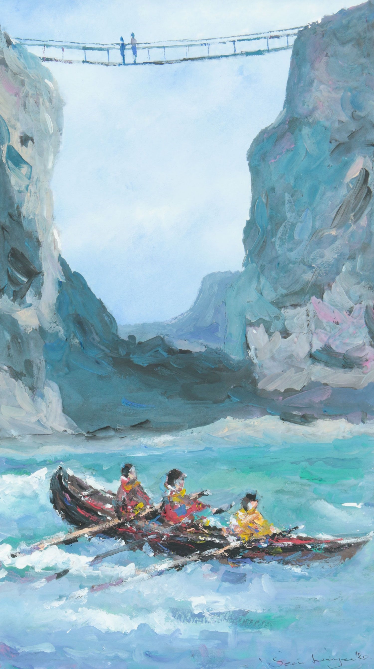 Sean Lorinyenko | THE CURRACH MEN EXPLORING THE ANTRIM COASTLINE ...