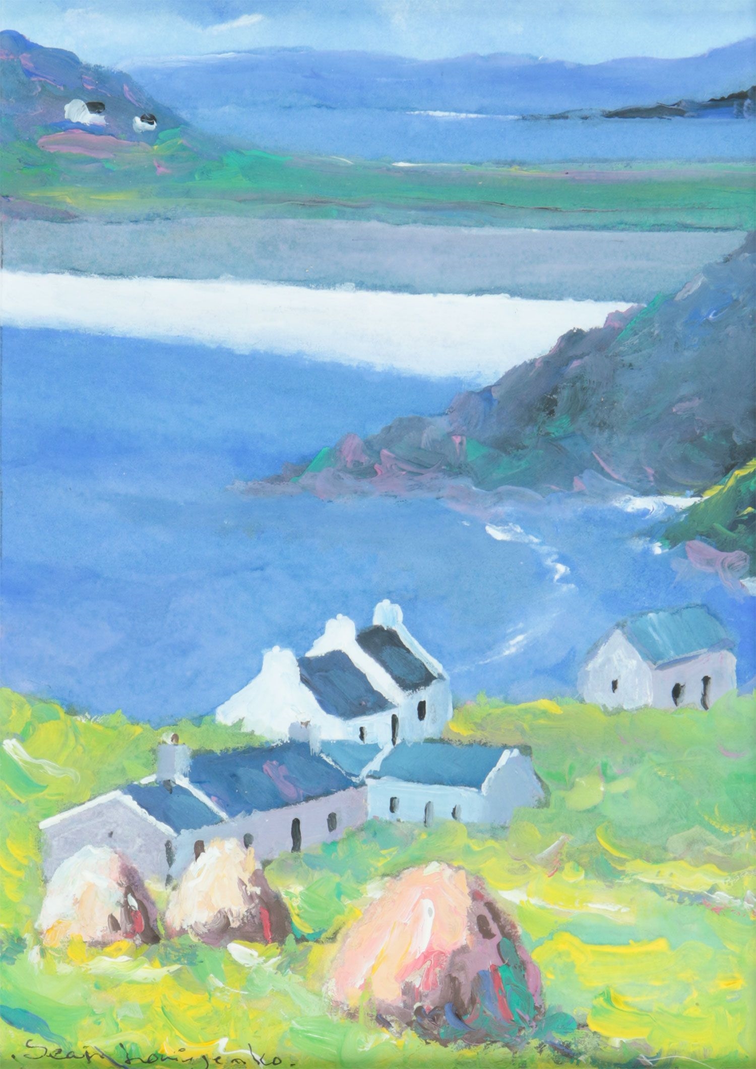 Sean Lorinyenko | HARVEST AT TRA NA ROSSAN DOWNINGS | MutualArt