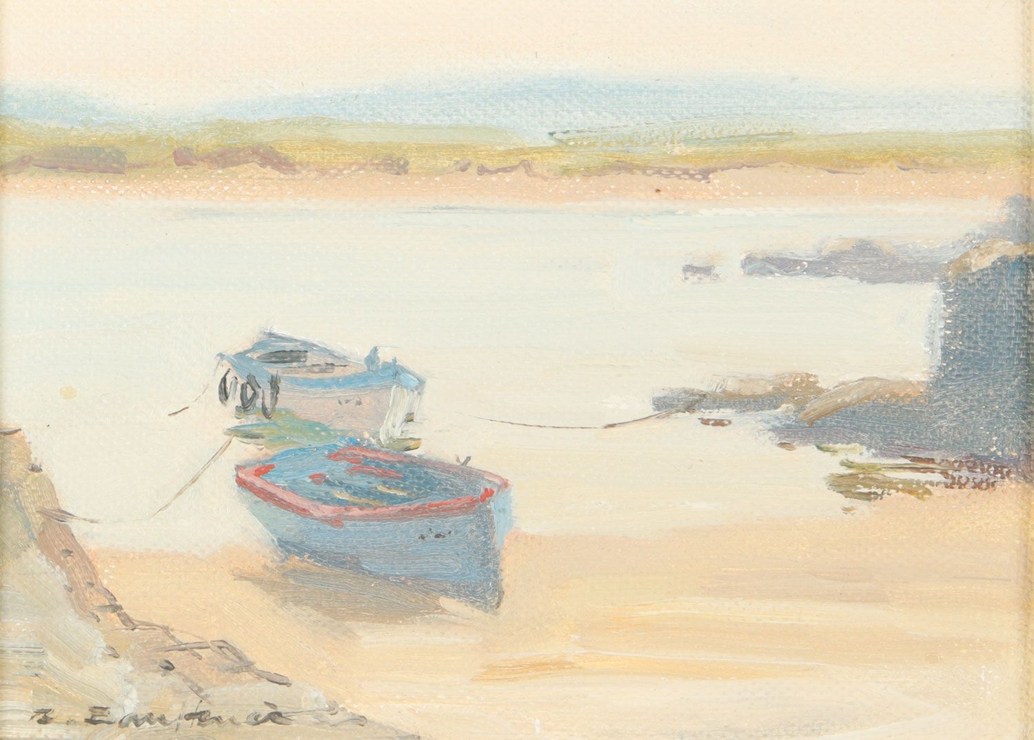 Richard Faulkner | AT THE JETTY BALLYCASTLE, COUNTY ANTRIM | MutualArt