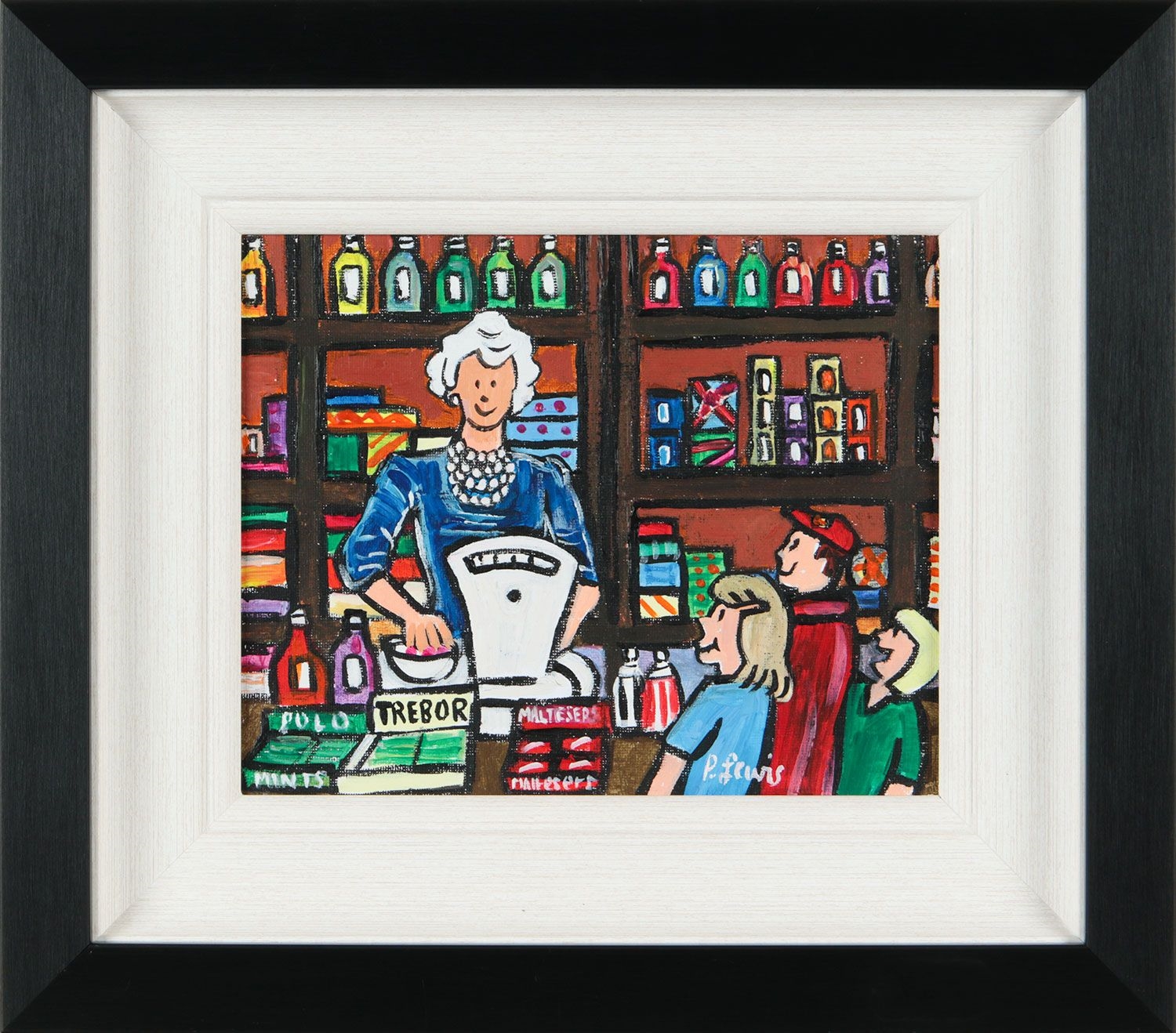 Phil Lewis | A VISIT TO THE SWEET SHOP AFTER SCHOOL | MutualArt