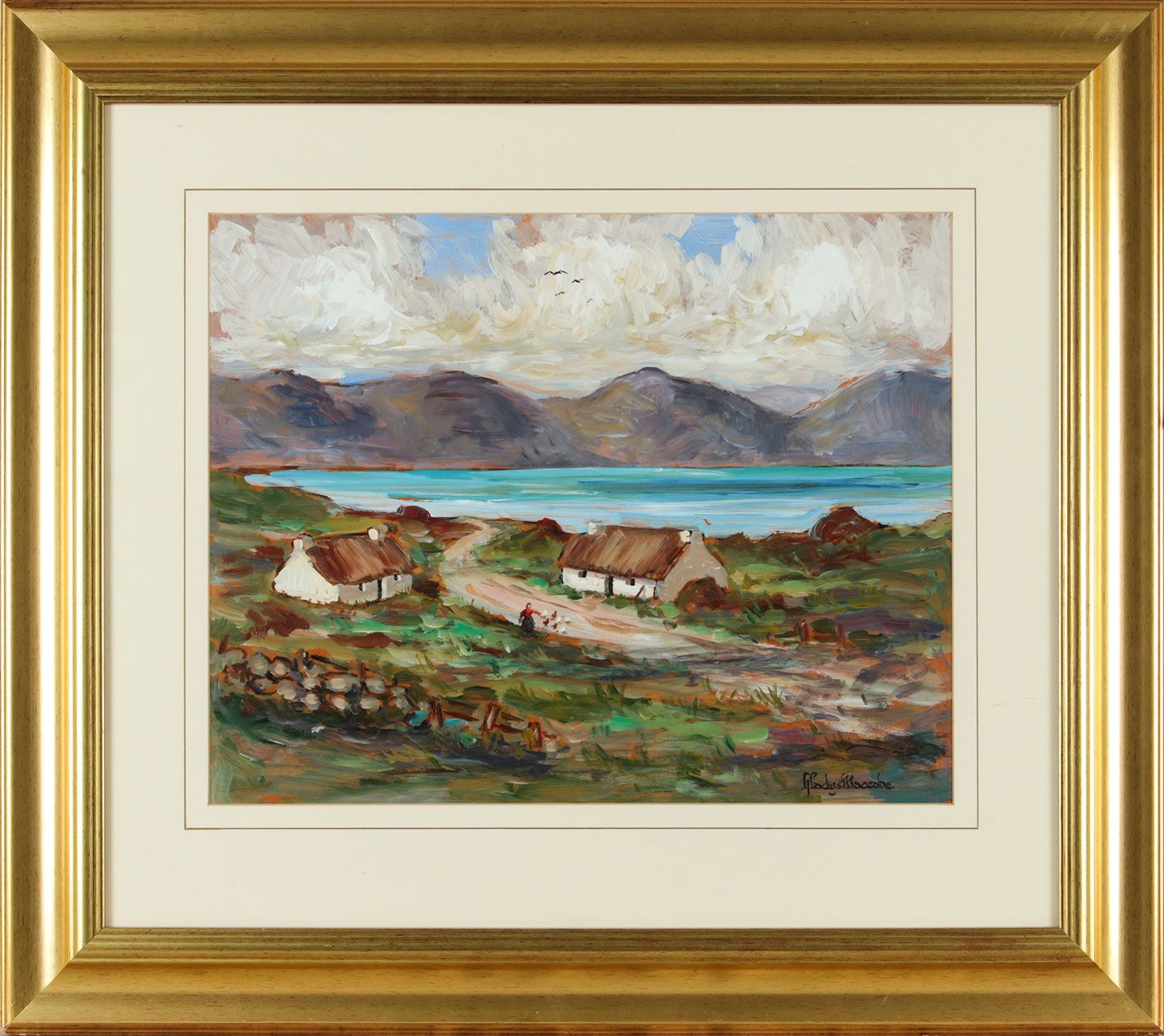 Gladys MacCabe | FEEDING THE CHICKENS | MutualArt