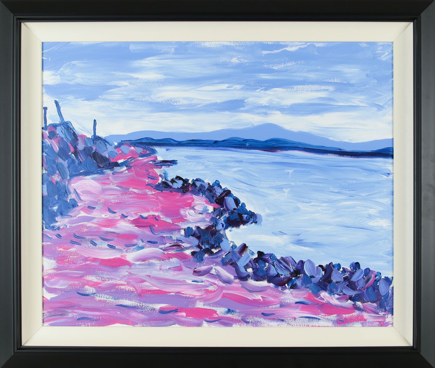 Sean Patrick | CAHORE BEACH, WEXFORD IN PURPLE & BLUE | MutualArt