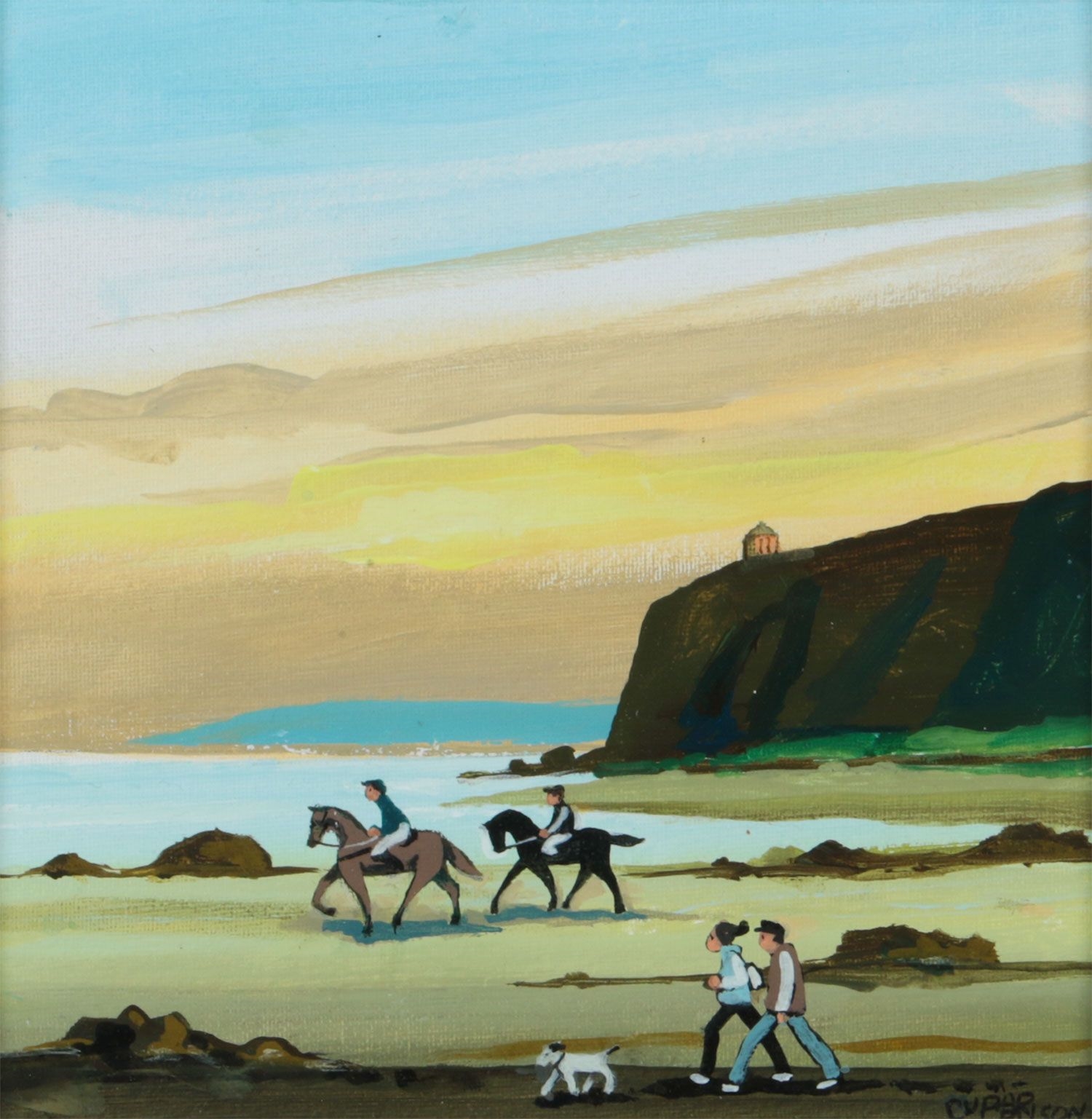 Cupar Pilson | A WALK ON DOWNHILL STRAND | MutualArt
