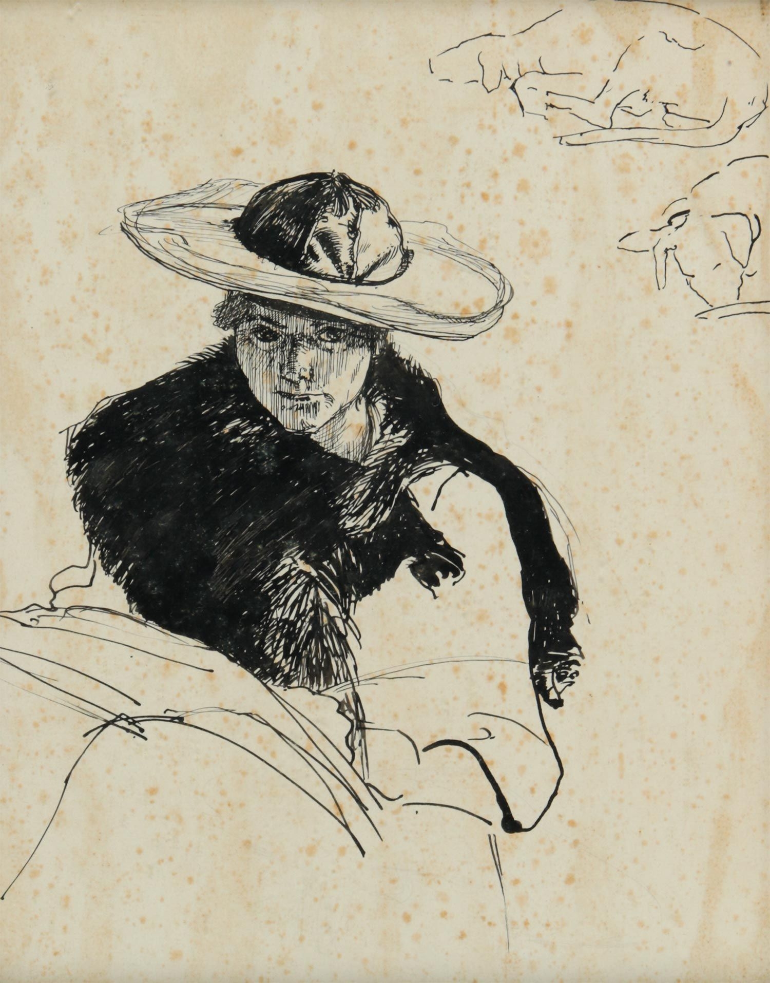 Robert Ponsonby Staples | SEATED LADY | MutualArt