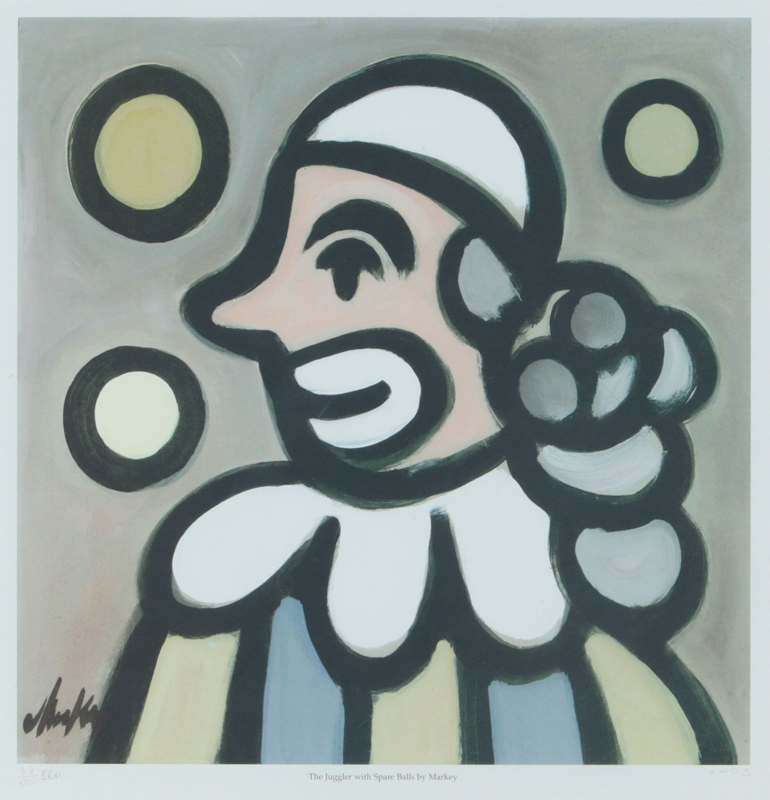 Markey Robinson | THE JUGGLER WITH SPARE BALLS | MutualArt