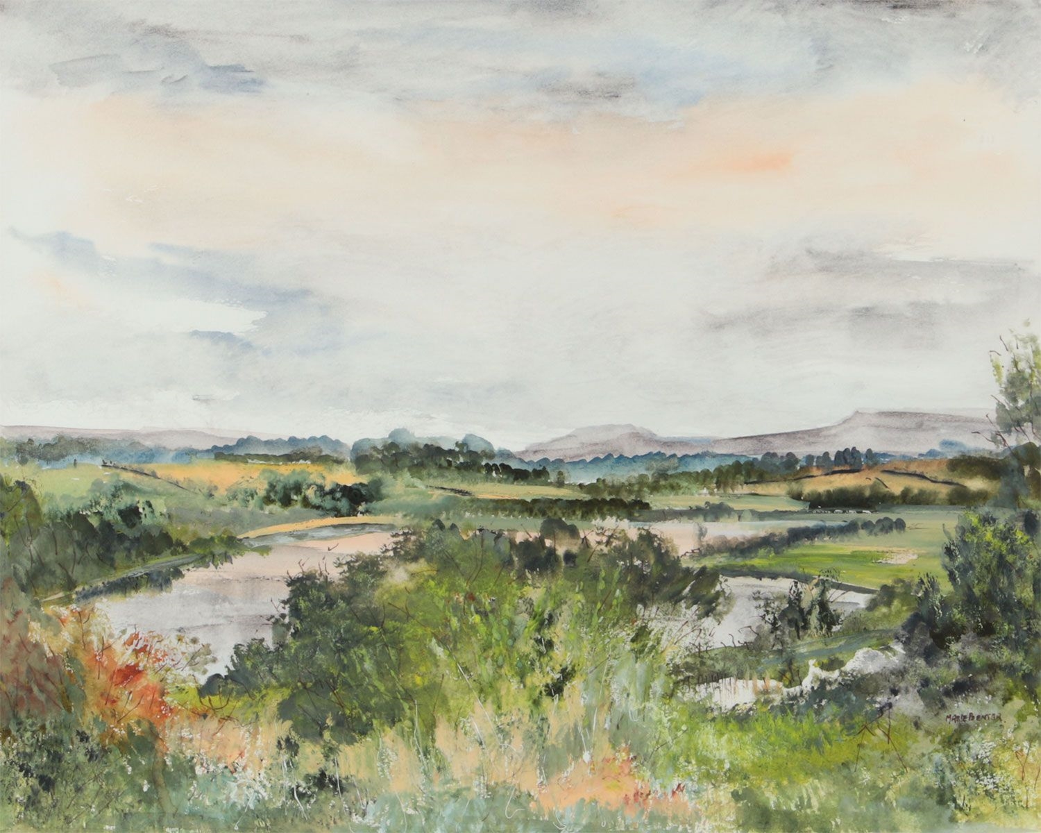 Marie Prenter | COUNTY FERMANAGH LANDSCAPE | MutualArt