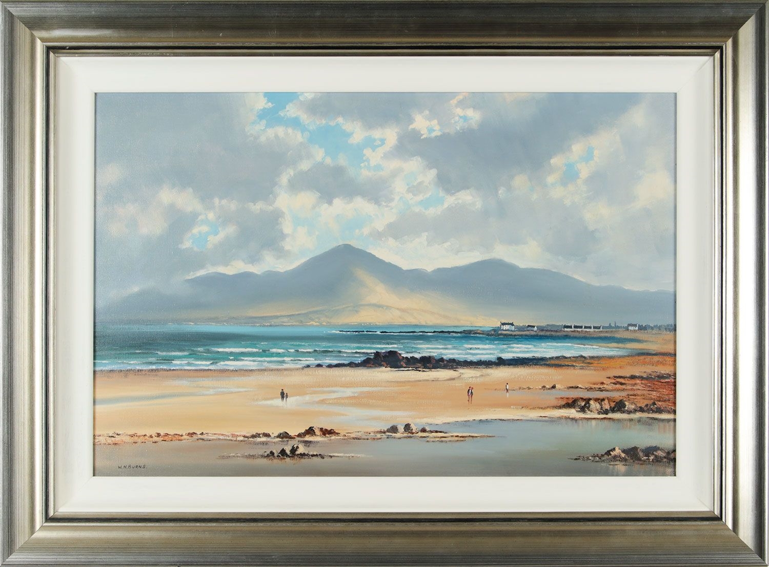 William Henry Burns | THE MOURES ACROSS TYRELLA | MutualArt