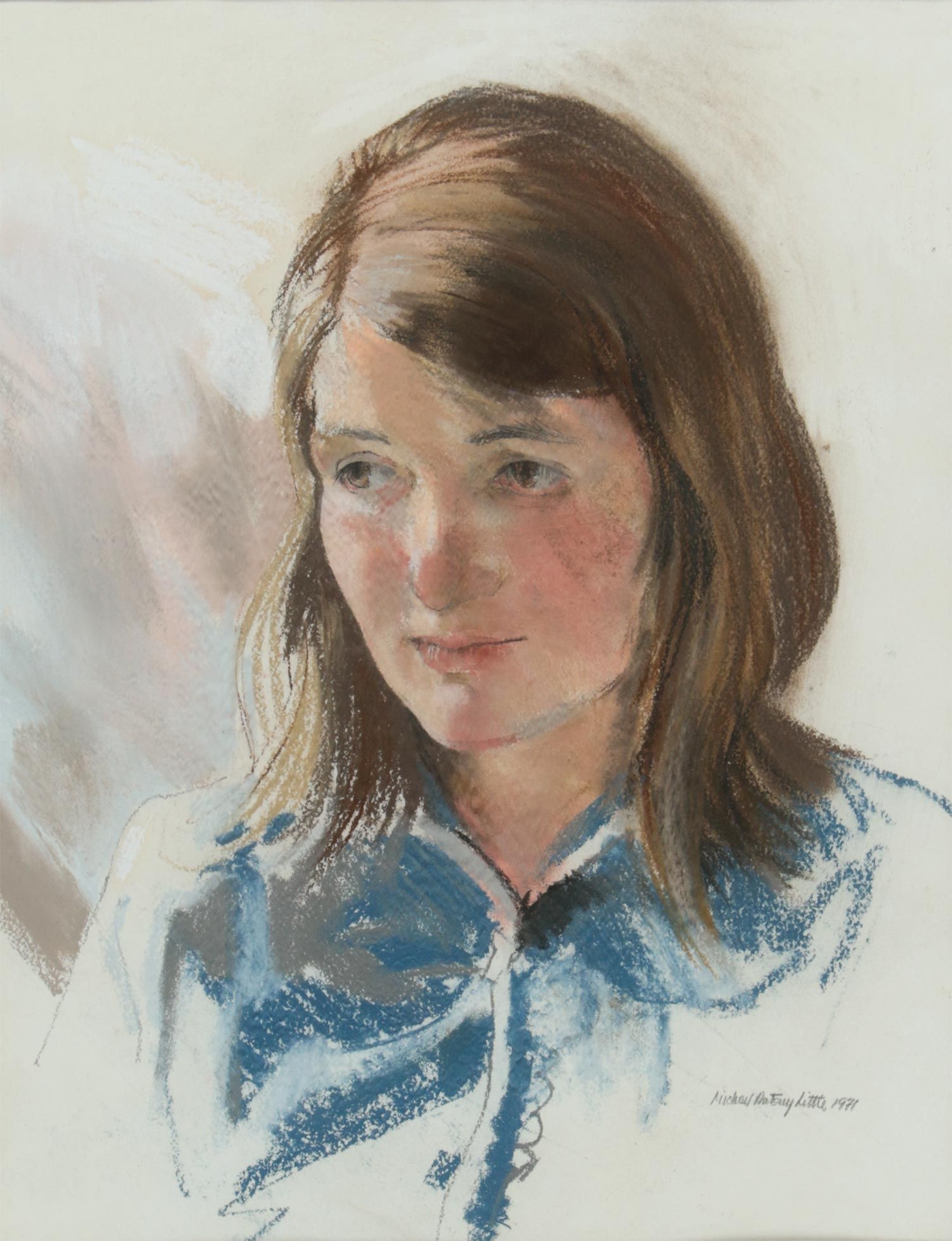 Michael Little | 'MELISSA, THE ARTIST'S WIFE' (1971) | MutualArt