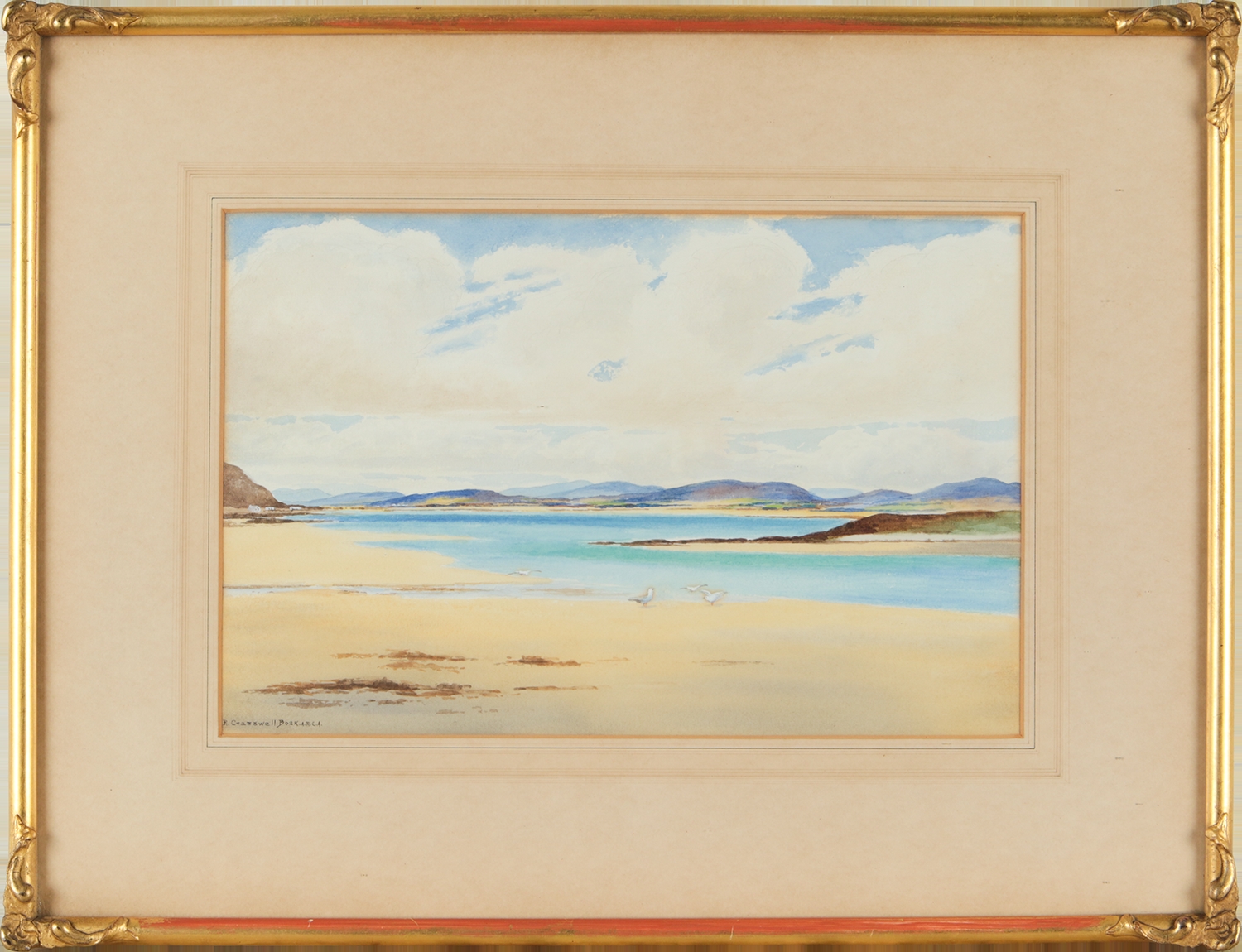 Robert Cresswell Boak | THE WHITE STRAND, CARNDONAGH DONEGAL | MutualArt