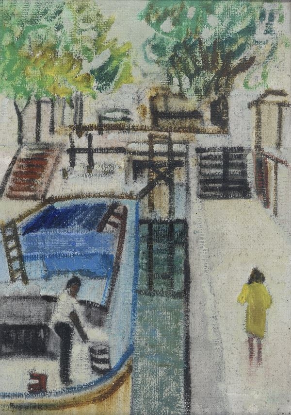 Amedeo Ruggiero | Olio su tela grezza (1912) | MutualArt