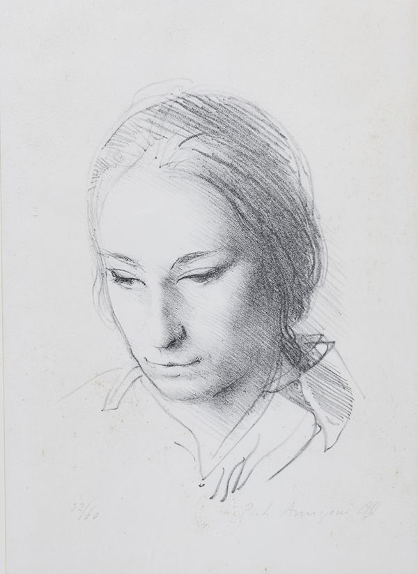 Pietro Annigoni | Litografia (1910) | MutualArt