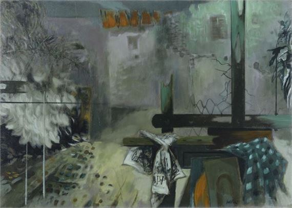 Alberto Cavallari | Ricordo un cortile (1966) | MutualArt