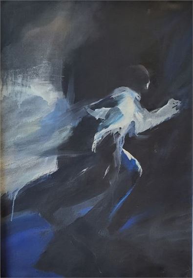 George Ball | Homme courant Huile sur (1970) | MutualArt