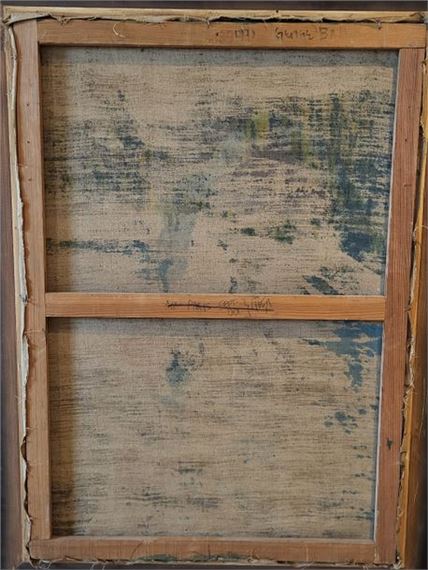 George Ball | Homme courant Huile sur (1970) | MutualArt