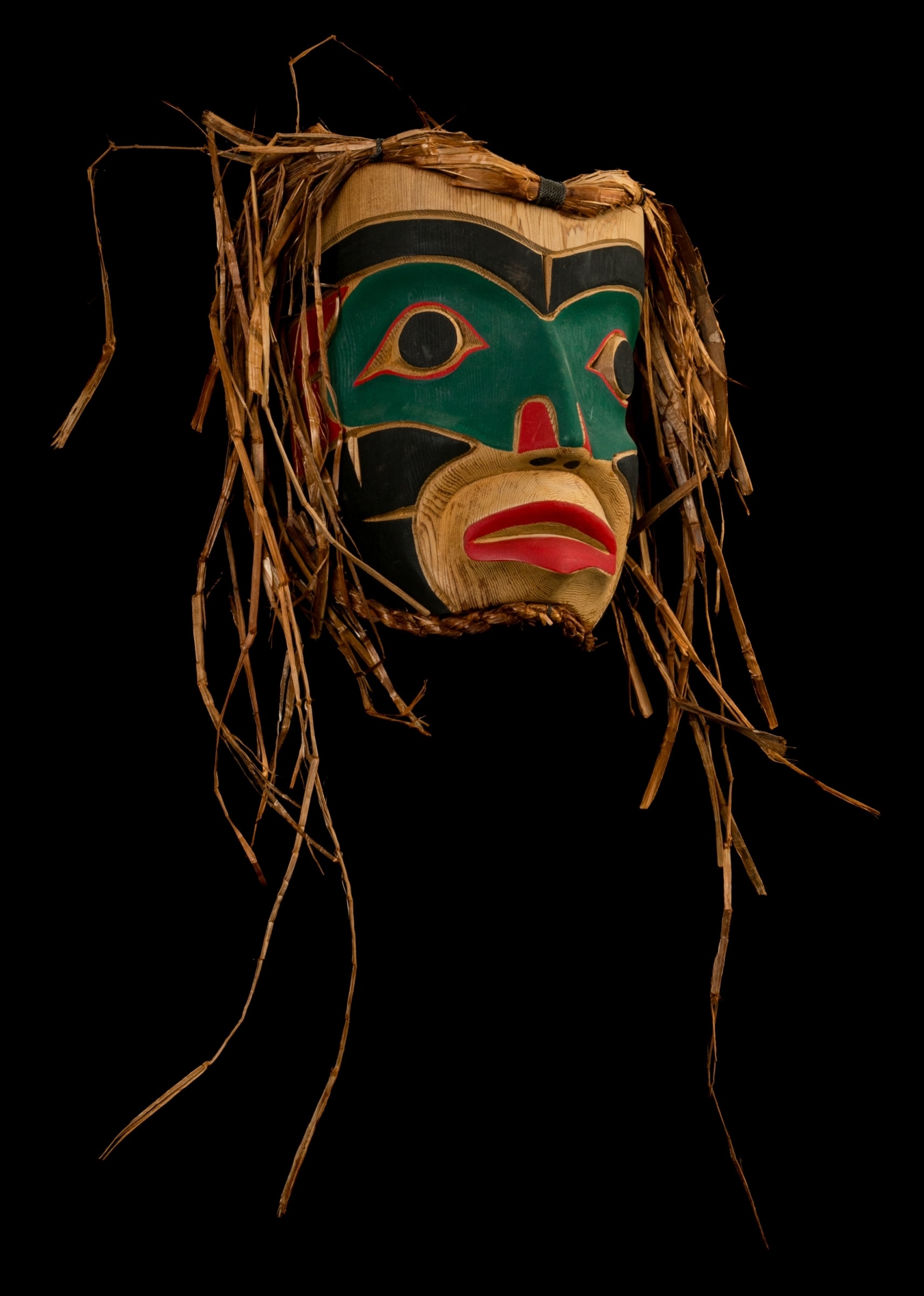 Elton Lafontaine | Kwakwaka'wakw Style Portrait Mask (2003) | MutualArt