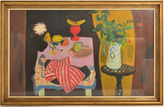 Alberto Morrocco | STILL LIFE WITH CLOTH - 1984-86 (Late 20th Century ...