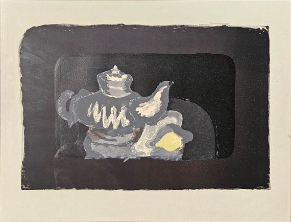 Georges Braque | Georges BRAQUE 51882-1963) Grey Teapot. Lithograph ...
